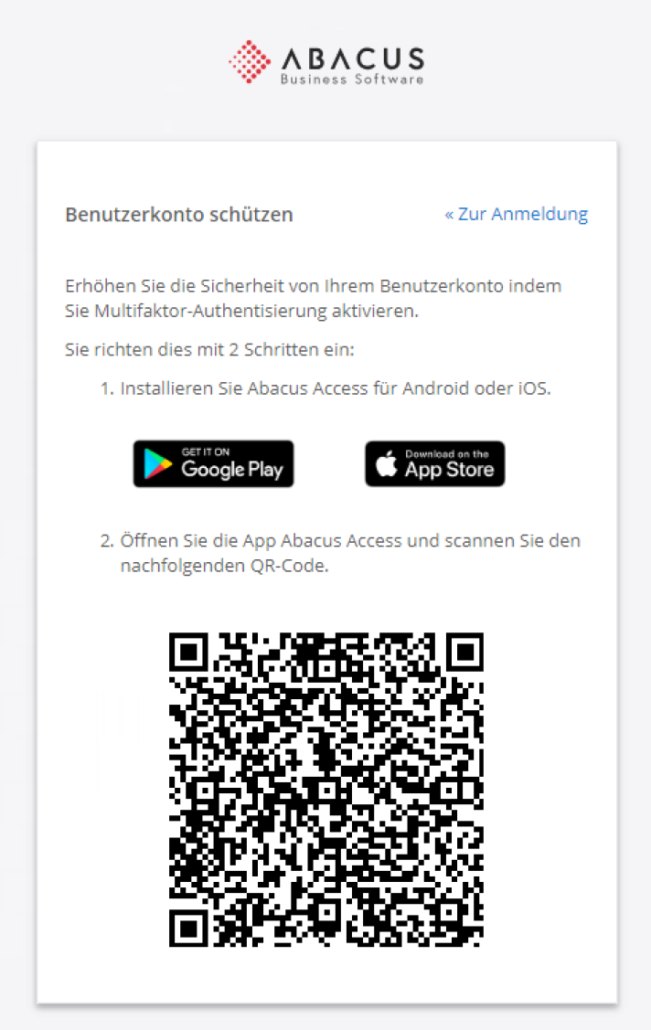 Abacus Access Einrichtung – gfag
