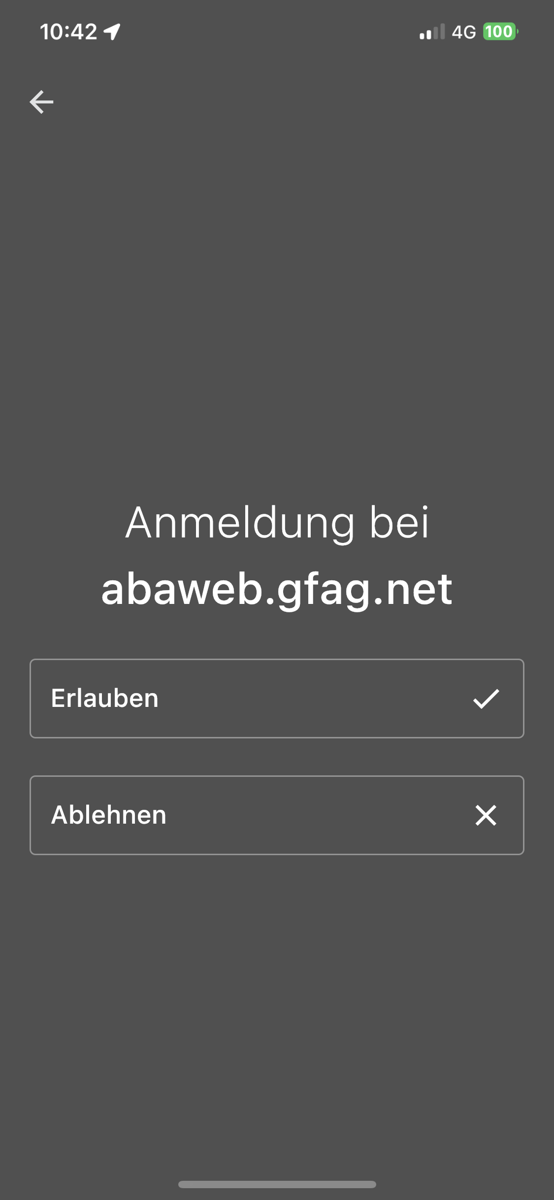 Abacus Access Einrichtung – gfag